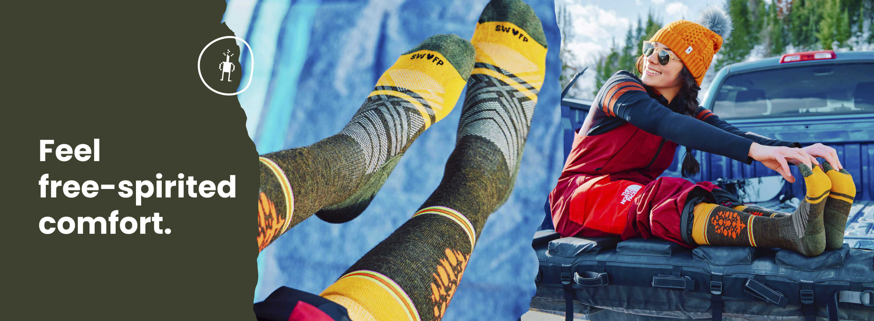 Smartwool x FP Movement: Stylish Merino Wool Socks