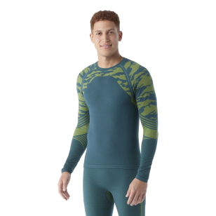 Men's Intraknit™ Active Base Layers | Smartwool® , Blue | Smartwool US