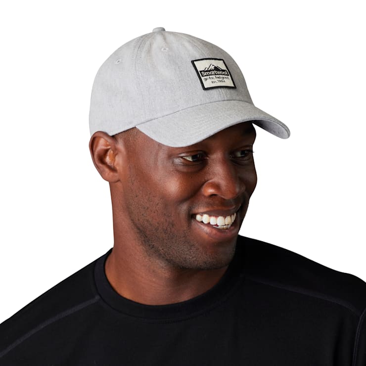 smartwool logo baseball cap