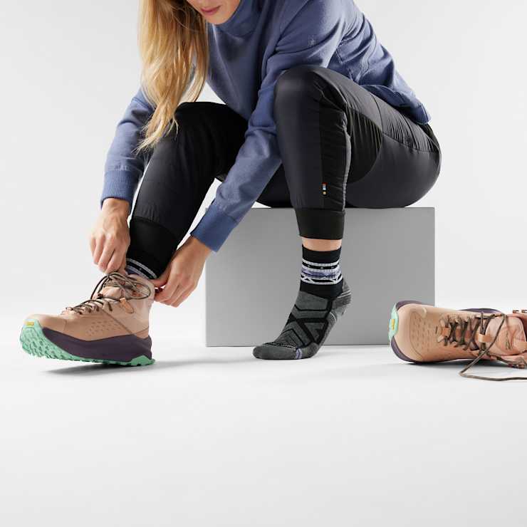 Women's Hike Zig Zag Valley Mid Crew Socks - Smartwool US