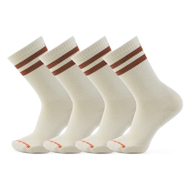 Everyday Athletic Striped Crew Socks 4-Pack - Smartwool US