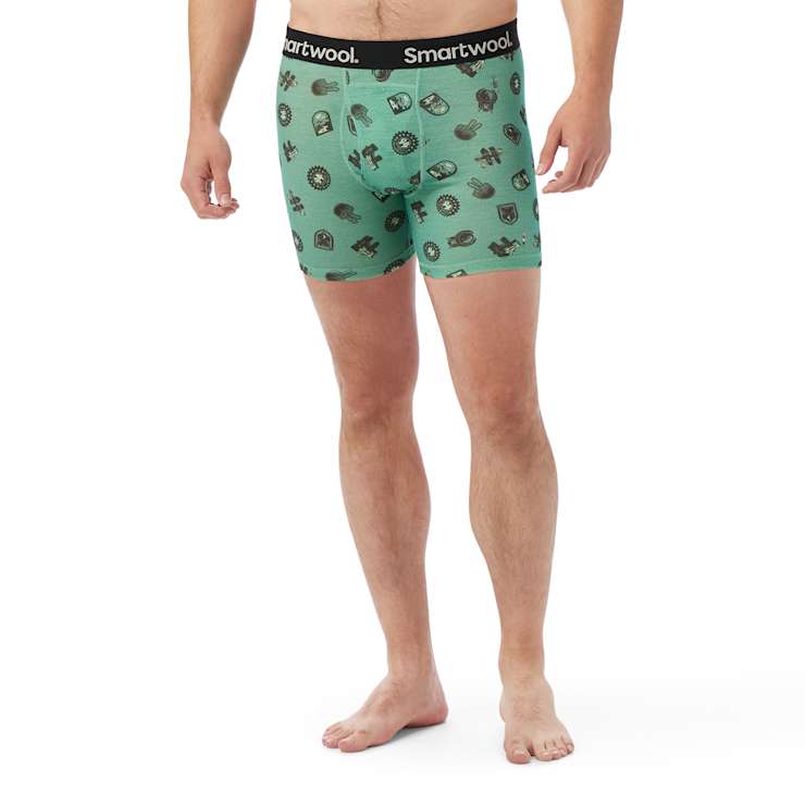 Men's Merino Print Boxer Brief - Smartwool US