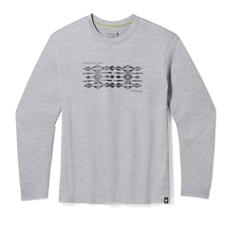 Colliding Clouds Graphic Long Sleeve Tee - Smartwool US